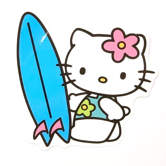 Hello Kitty Summer Clipart
